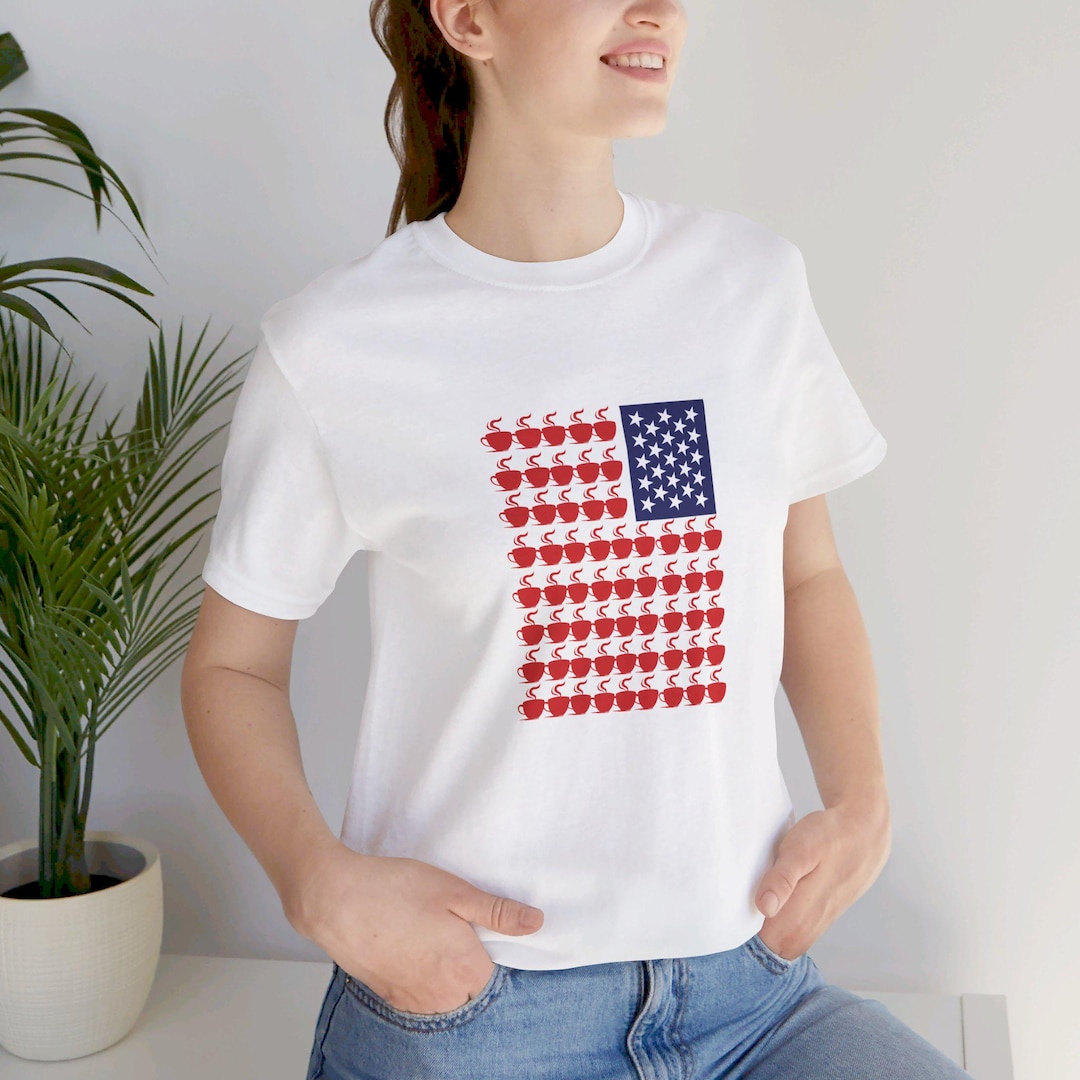 American Flag Shirt, America Flag T-shirt, 4th of July Flag Shirt ...