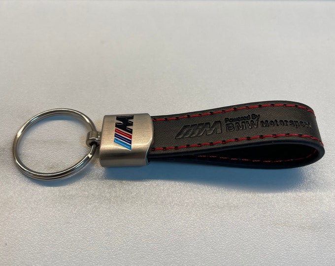 BMW M Series Stainles Steel Keychain, BMW Gift Idea, M Series Key Ring ...