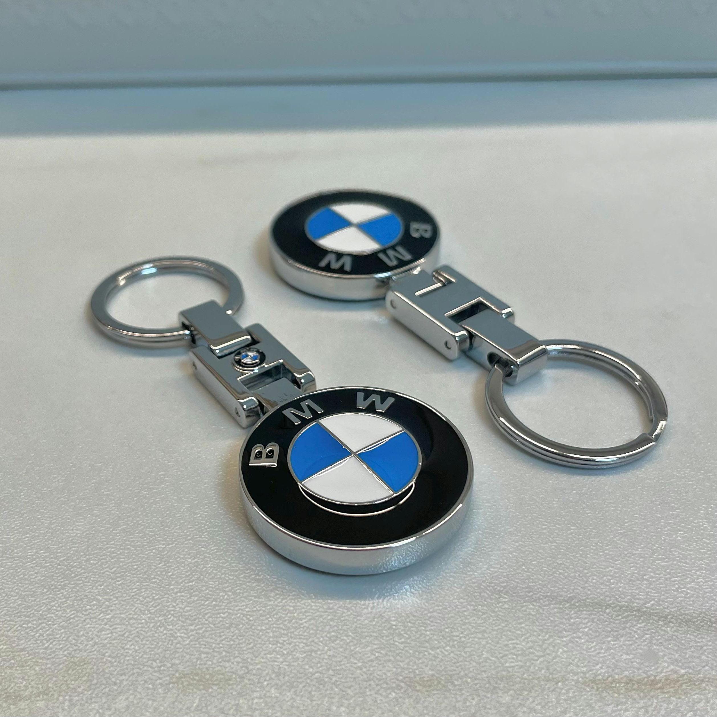BMW Key Ring With BMW Logo on Both Sides. BMW Metal Keychain, BMW Logo ...