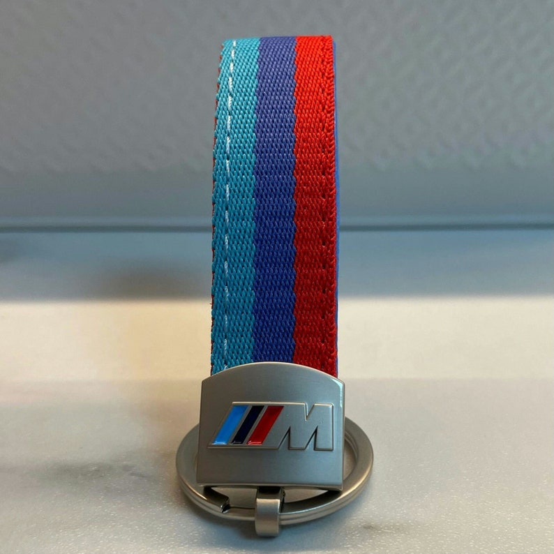 Bmw M Keychain With Bmw M Logo and M Colors. High Quality Bmw M ...