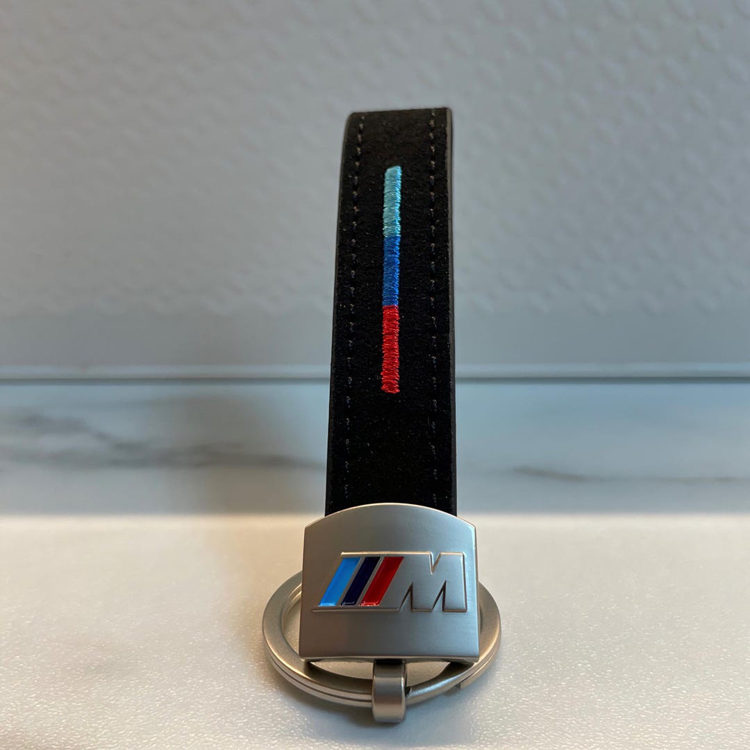 BMW M Keychain With BMW M Logo and M Colors. High Quality BMW M ...