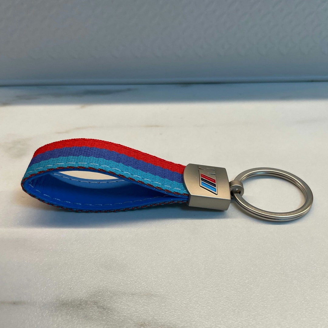 Bmw M Keychain With Bmw M Logo and M-colors. High Quality Bmw M ...