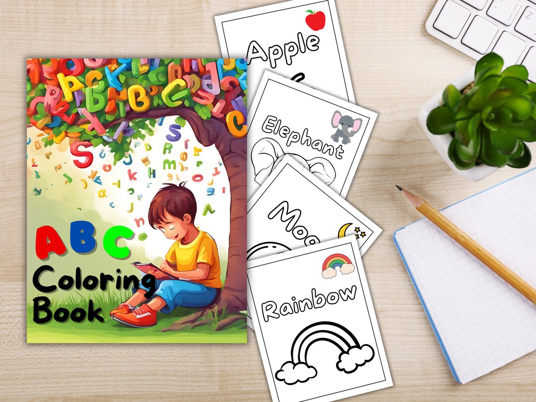 Printable Alphabet Coloring Book for Toddlers/preschoolers ...