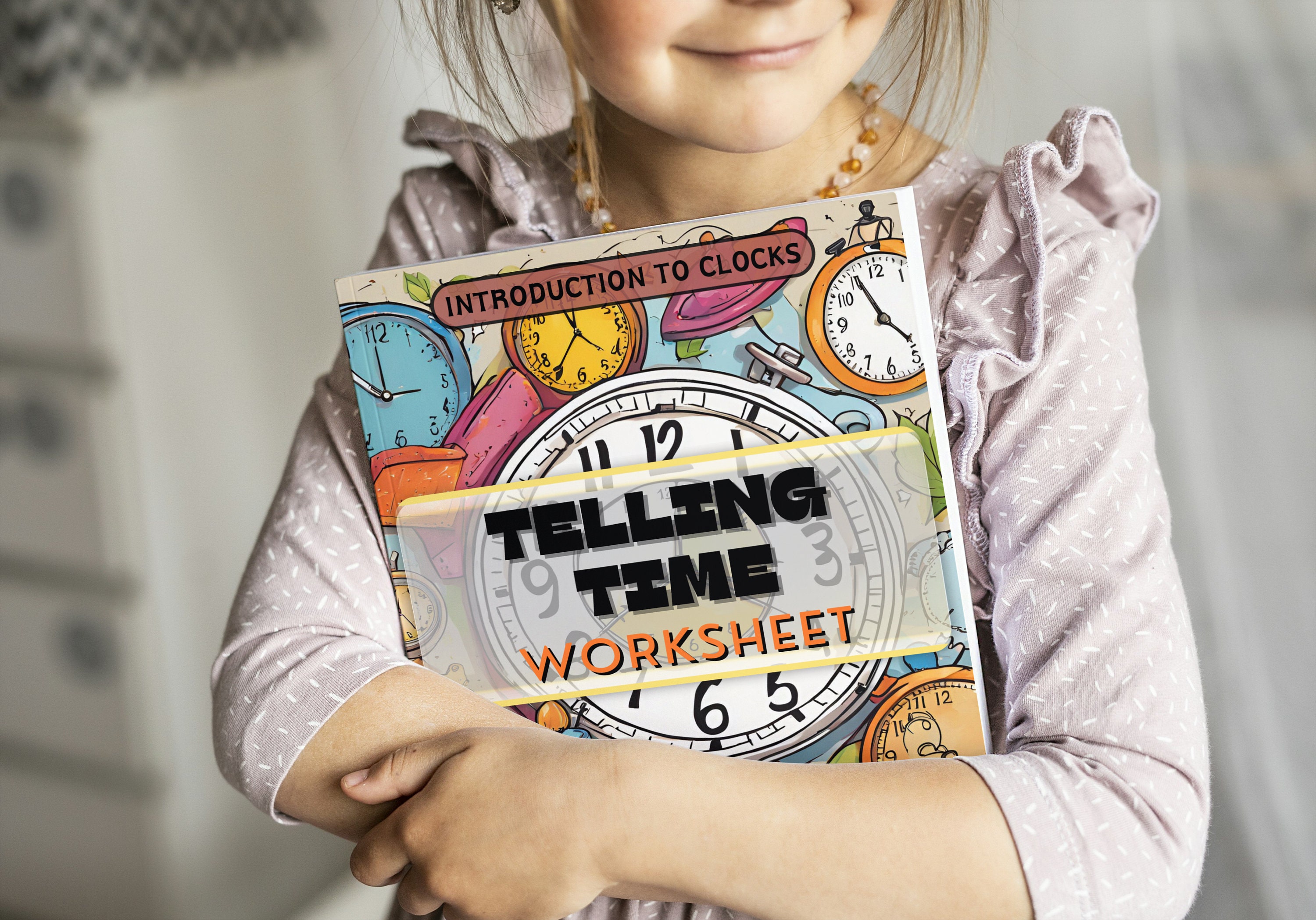 Telling Time Worksheet for Kids Printable | Introduction to Clocks ...