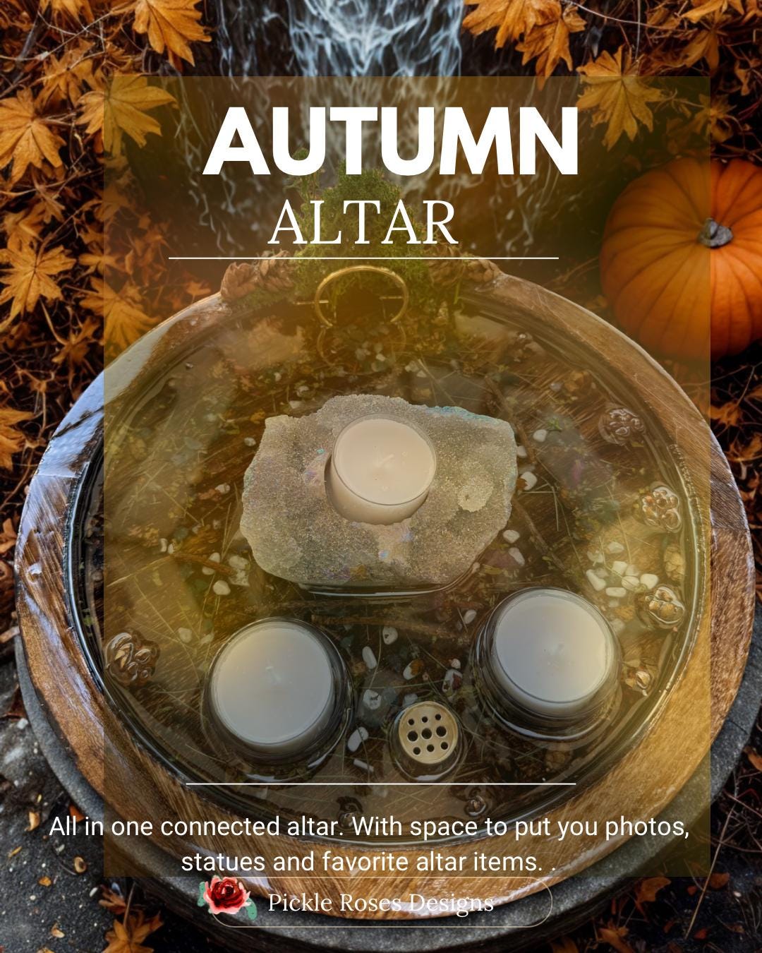 X-large Altar, Fall Altar, Fall Decorations, Fall Equinox, Lammas ...