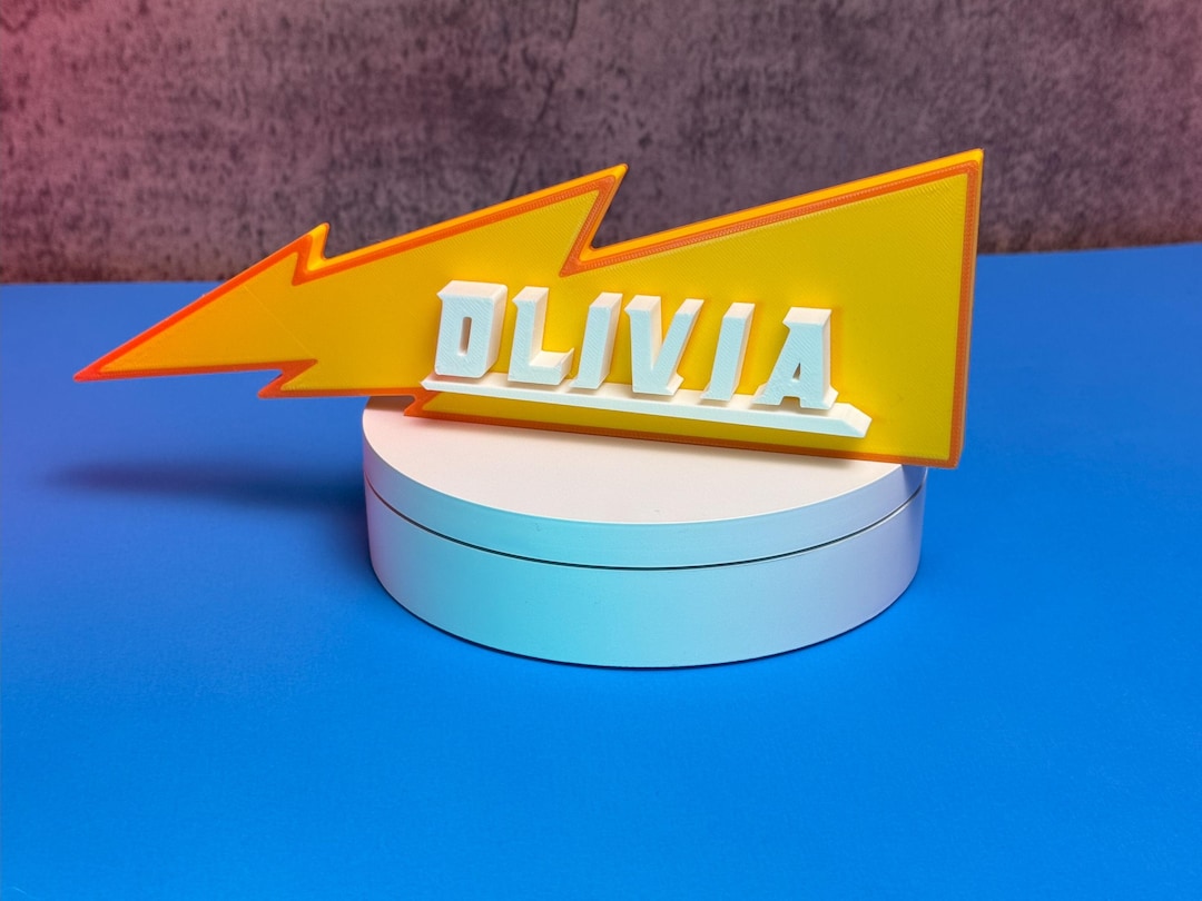 Marvel Rival Inspired Name Plate | Gamer Inspired Desk Décor | Name ...