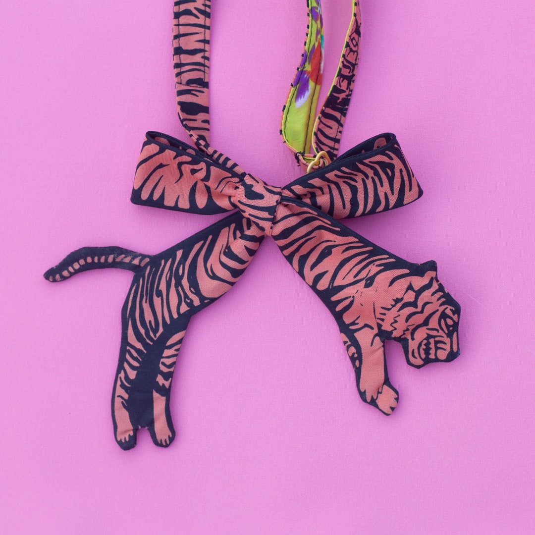 Tiger Bow Tie - Etsy