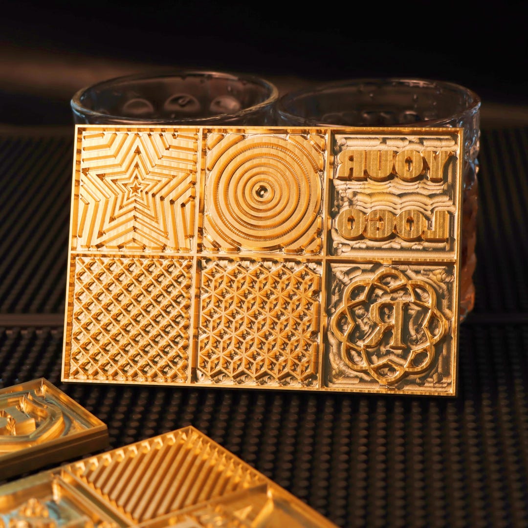 Ice Cube Plate for Bar,custom Ice Cube Tray,custom Bar Logo Stamp ...