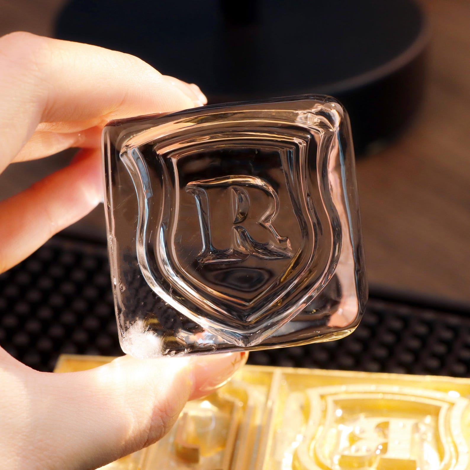 Personalized Ice Cube Stamp,custom Ice Plate,brass Stamp Plate Ice ...