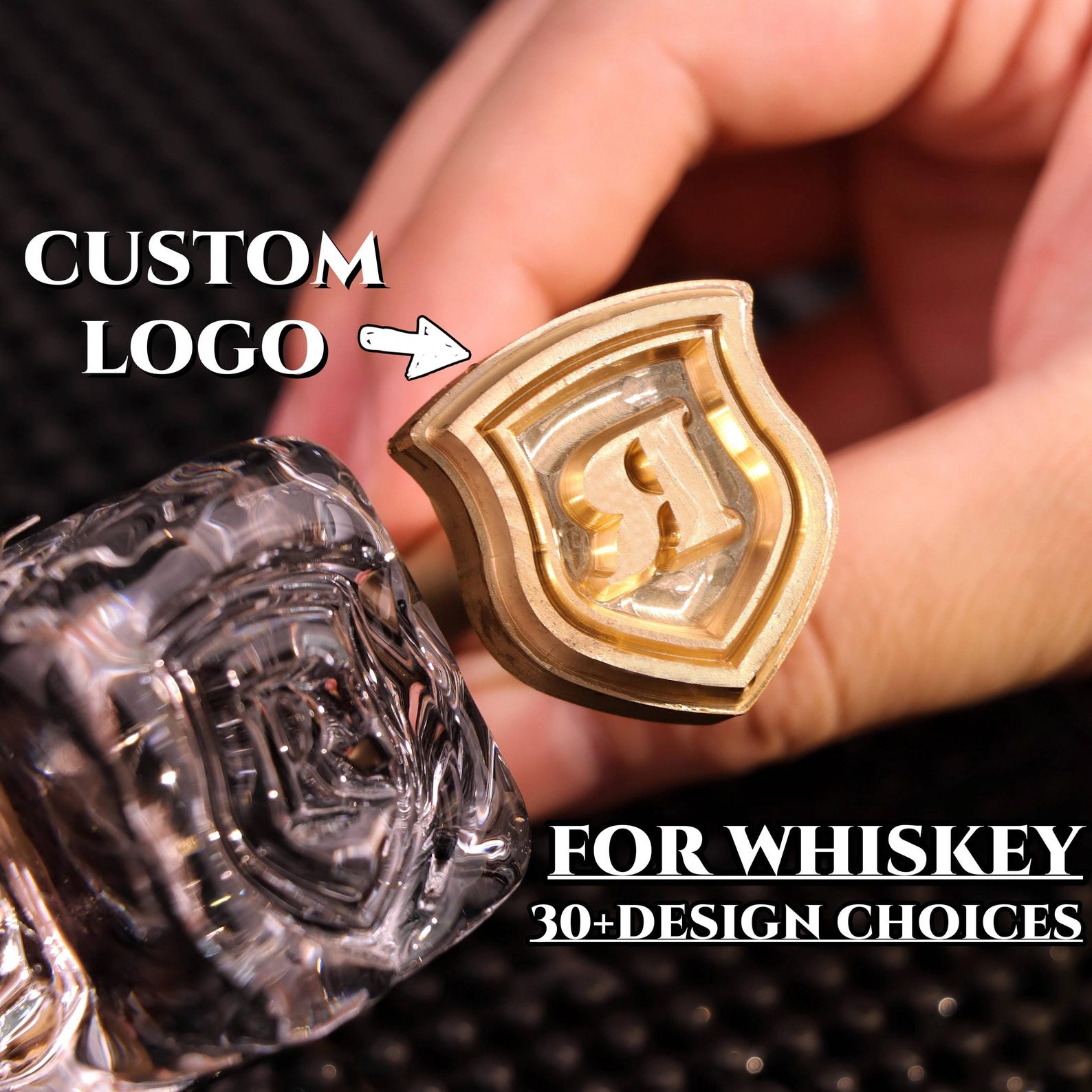 Whiskey Ice Cube Stamp｜ice Stamp Custom｜custom Logo Stamp｜custom Ice ...