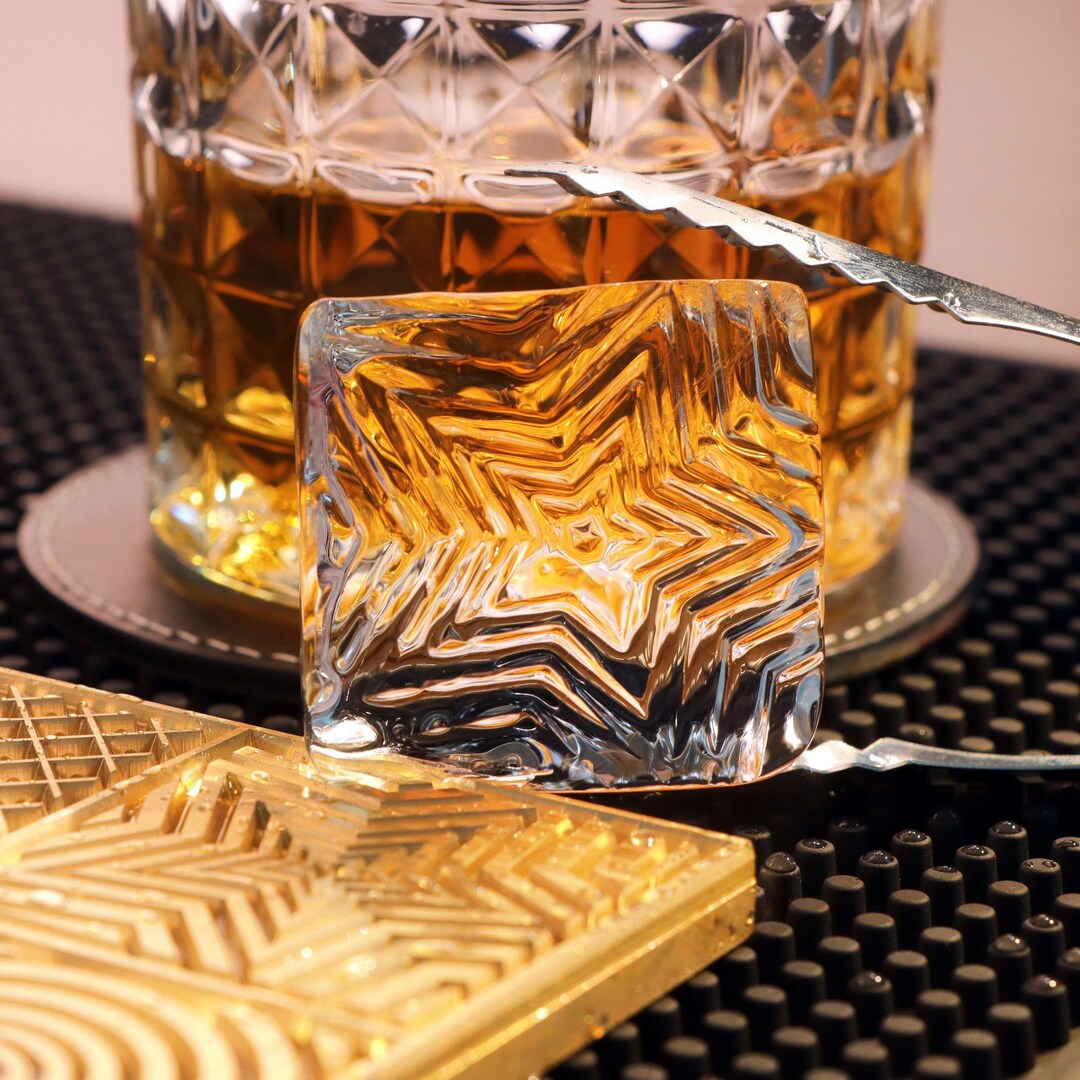 Personalized Ice Cube Stamp,custom Ice Plate,brass Stamp Plate Ice ...