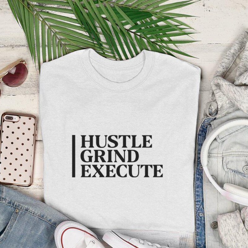 Hustle Grind Execute - Etsy