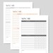 Skincare Routine Planner Template, Weekly Skincare Journal Checklist ...