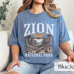 Zion National Park Shirt, Flying Saucer Shirt, Camping T-shirt, Zion ...
