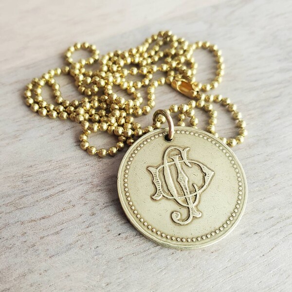 Brass Token - Etsy