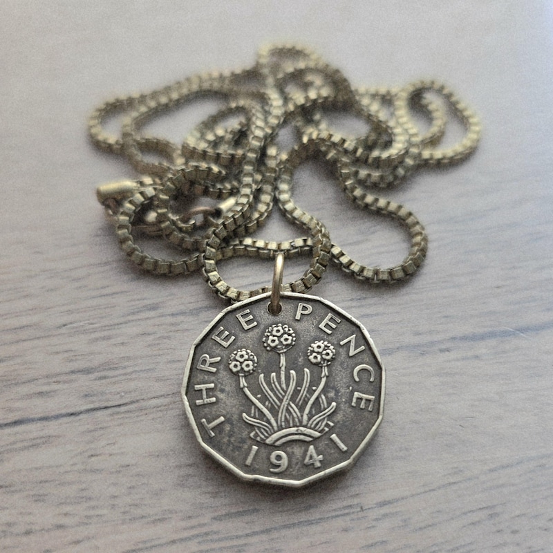 Three Pence Coin - Etsy