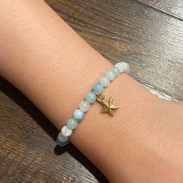 Starfish Stretch Bracelet - Etsy