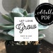 Let Love Grow Tags, Plant Tags for Wedding Favor, Printable Favor Tag ...