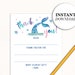Mermaid Thank You Cards, Instant Download, Kids Fill-in Thank You Card ...