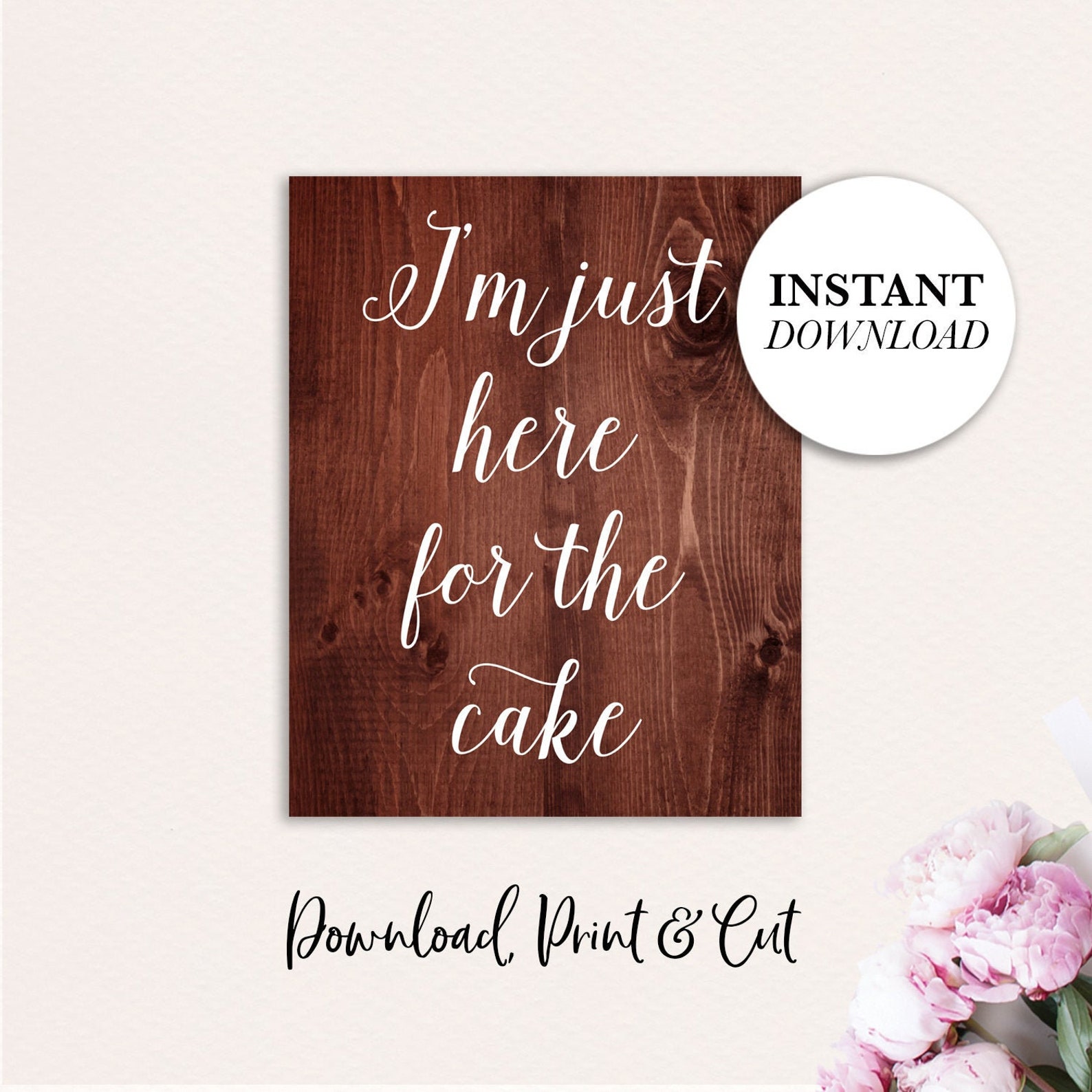 Printable Ring Bearer Sign Wedding Ceremony Sign Printable | Etsy