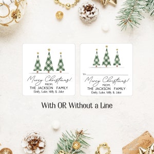 HOLIDAY GIFT STICKERS, Gift Tags, Christmas Stickers, Personalized ...