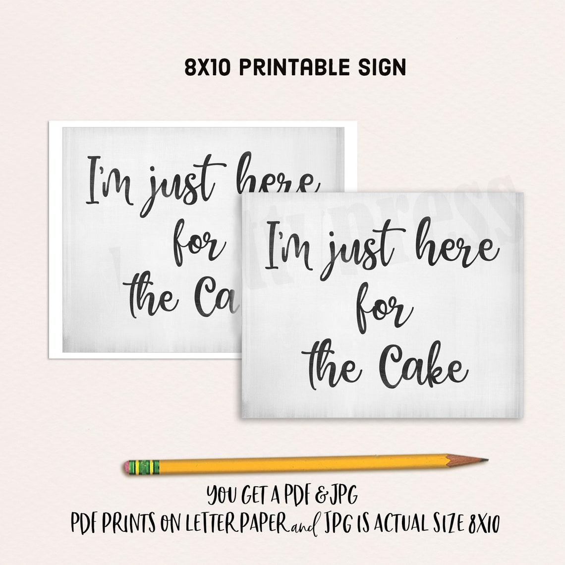 Printable Ring Bearer Sign Wedding Ceremony Sign Printable - Etsy