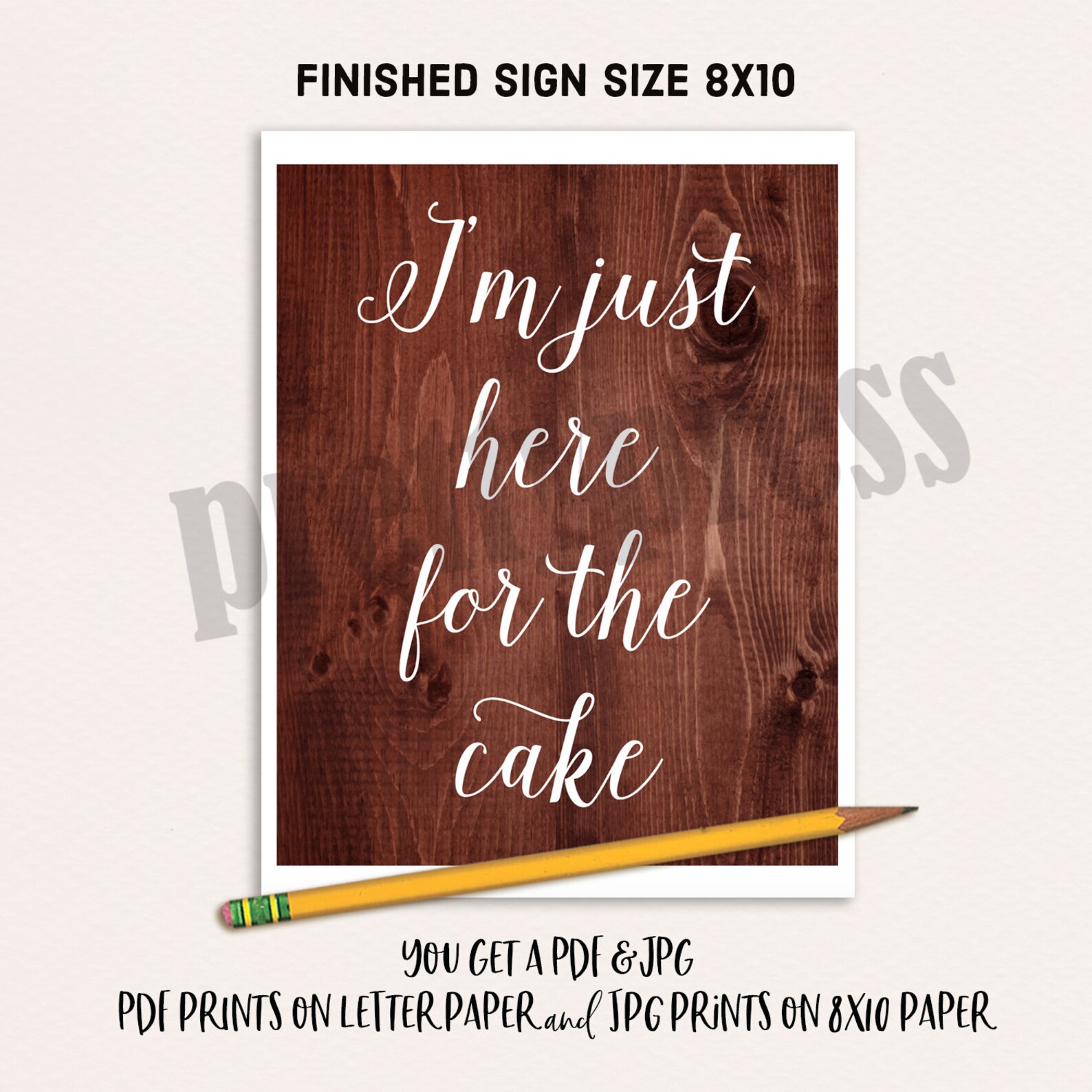 Printable Ring Bearer Sign Wedding Ceremony Sign Printable | Etsy