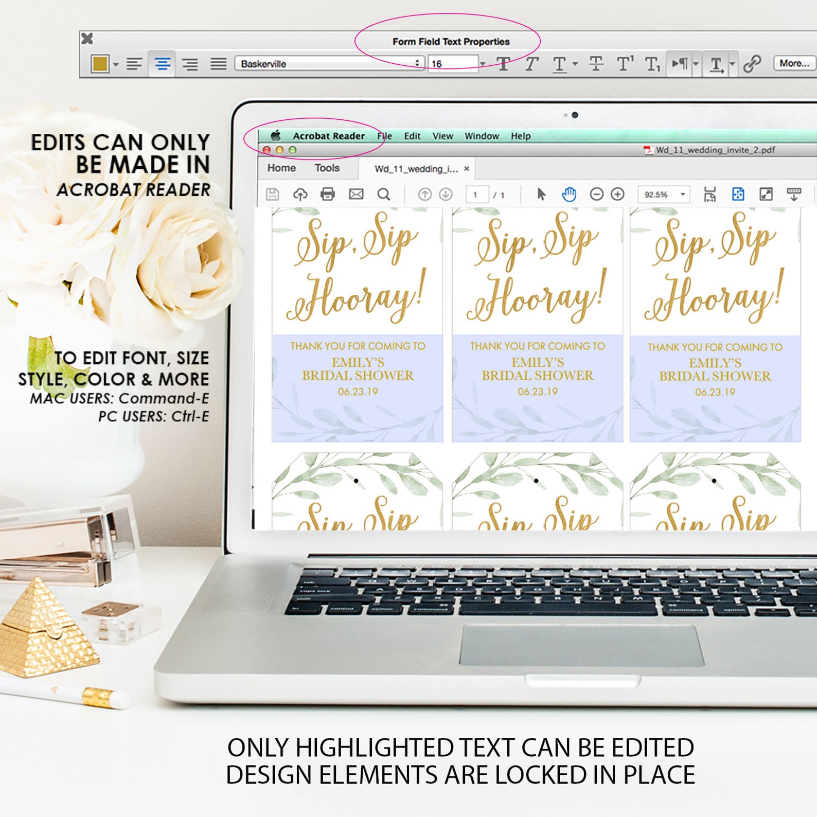 Kiss the Miss Goodbye Tag Instant Download Bridal Shower - Etsy