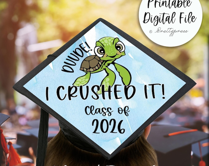 Custom Graduation Cap Topper Personalized Grad Cap - Senior Class of ...