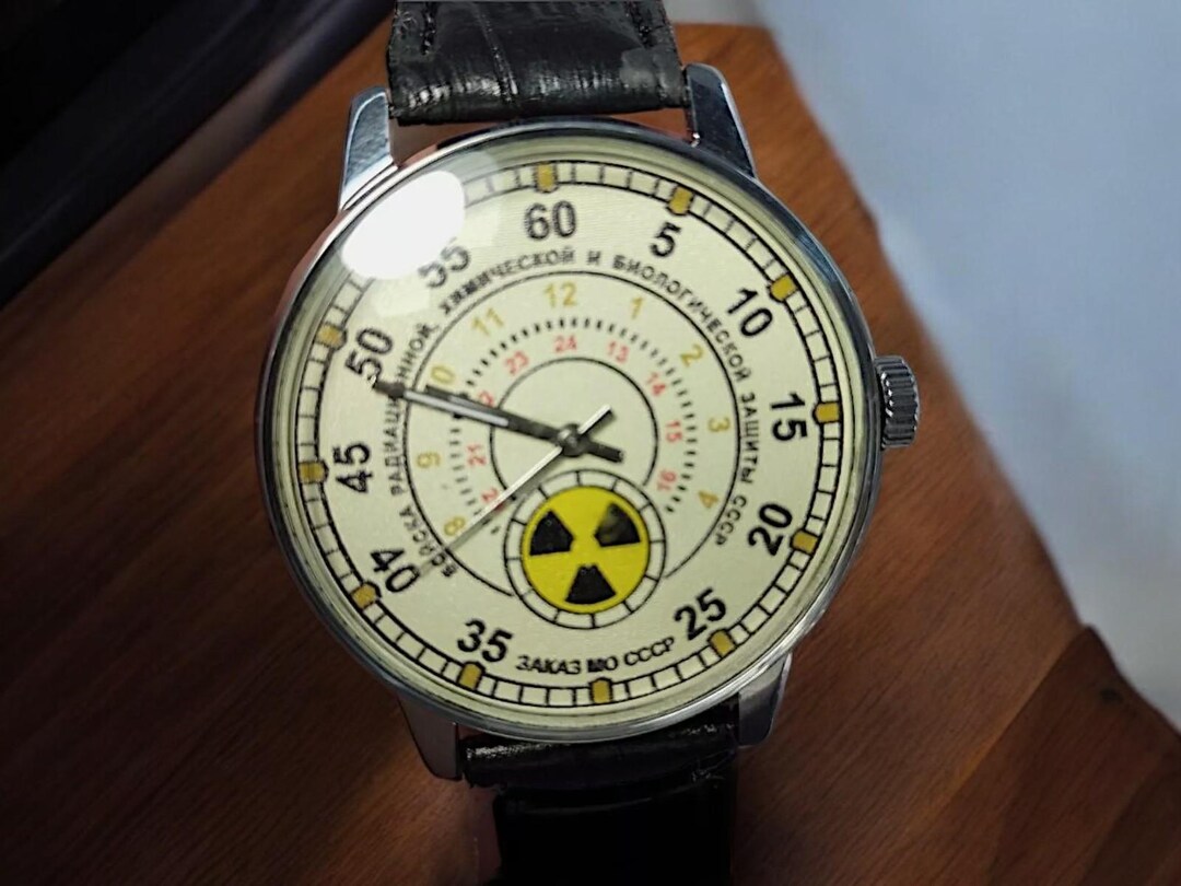 Pobeda Radiation Chemical Watch Rare Men's Vintage Soviet Union USSR - Etsy