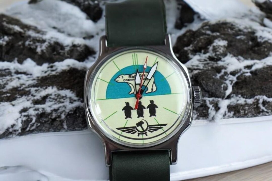 Soviet Watch Raketa Buran, Vintage Unique Men's Wrist Watch - Etsy
