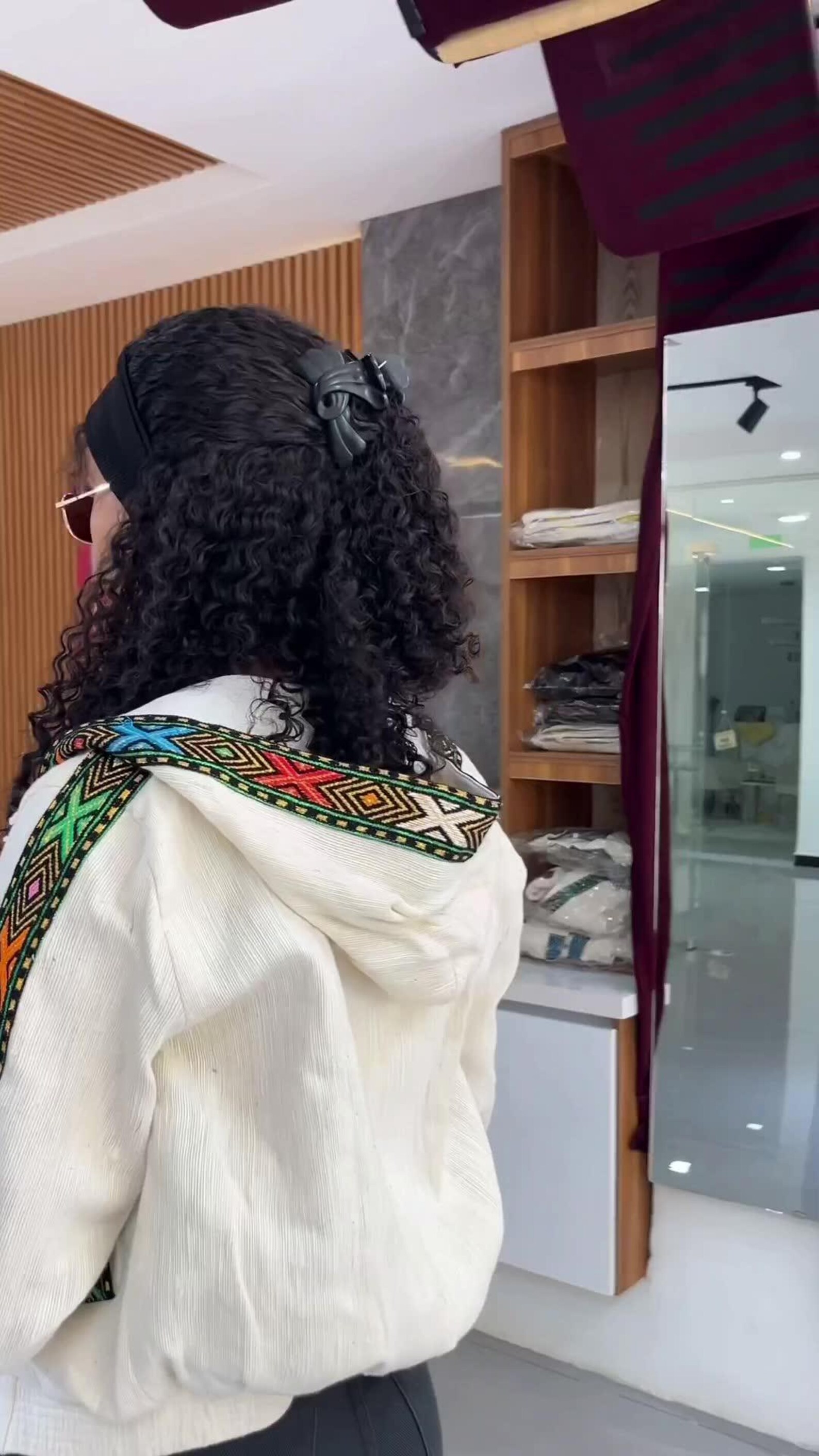 Habesha Fetil Gabi Jacket – Ethiopian Zip-up Hoodie With Telet – Unisex ...