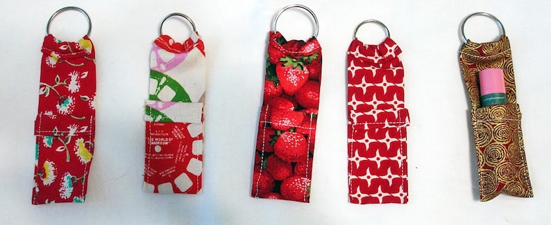 PDF Instant Download File Make a Key Ring Lipstick Holder Easy-to ...