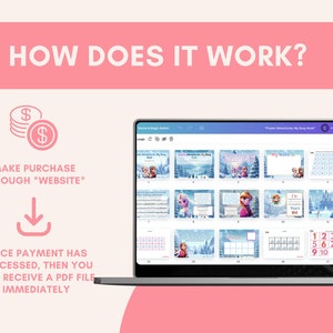 FROZEN Busy Book, Quite Book, Princess Busy Book, Learning Book ...