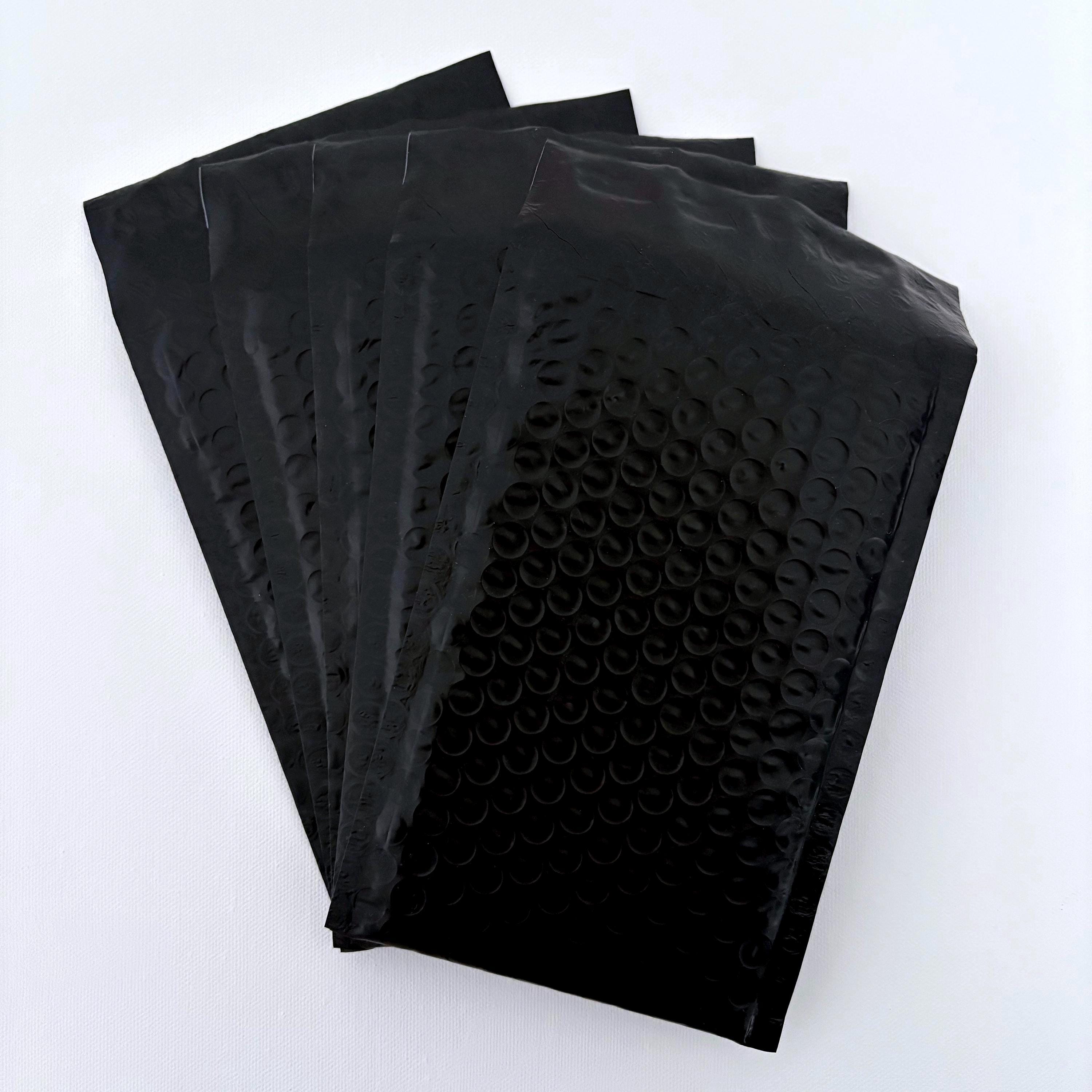Black Padded Bubble Mailer Small Lot or Bulk Buy More and Save Poly ...