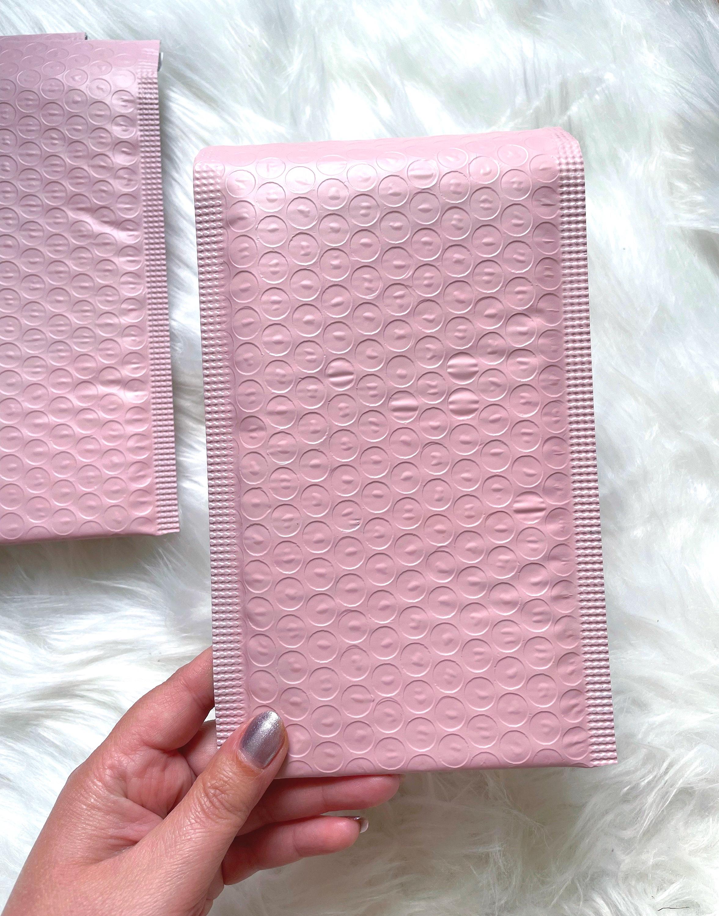 Pink Bubble Mailer Padded Shipping Supplies Branded Shop Mailer Small ...