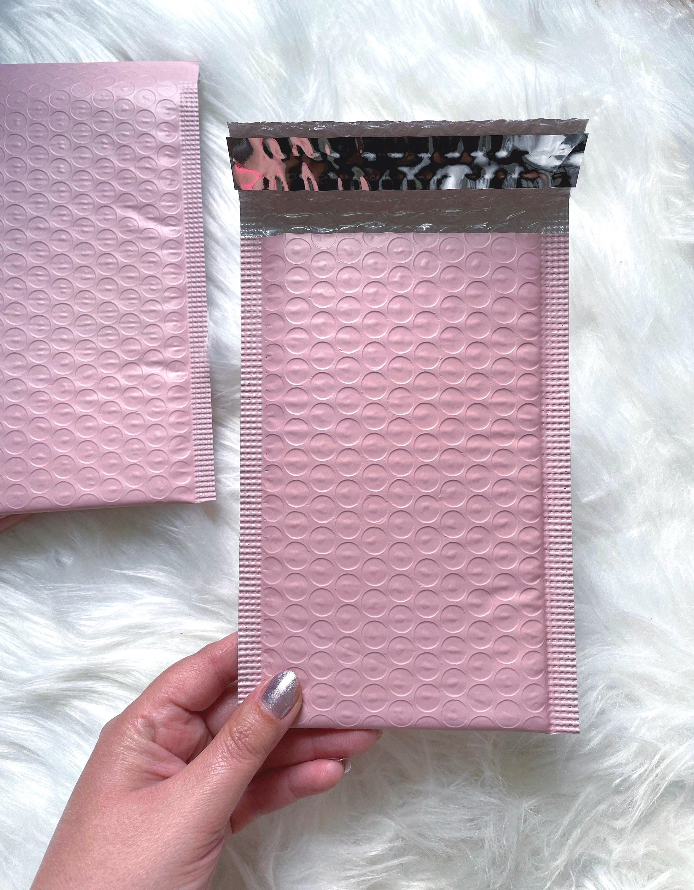 Pink Bubble Mailer Padded Shipping Supplies Branded Shop Mailer Small ...