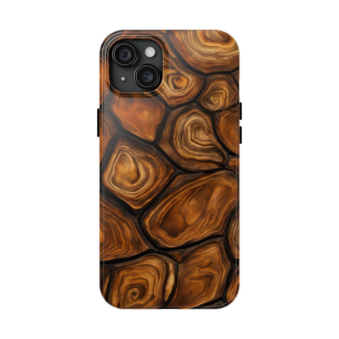Tortoise Shell iPhone Case Brown Phone Case Vintage Tortoise Shell ...