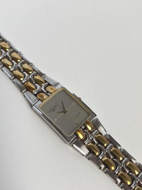 Vintage Longines Gemini Quartz Two-Tone Watch and Cas… - Gem