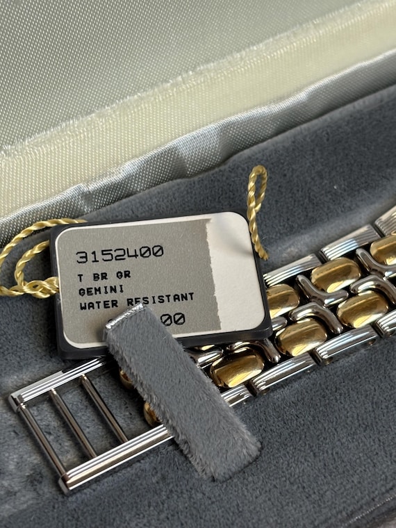 Vintage Longines Gemini Quartz Two-Tone Watch and Cas… - Gem
