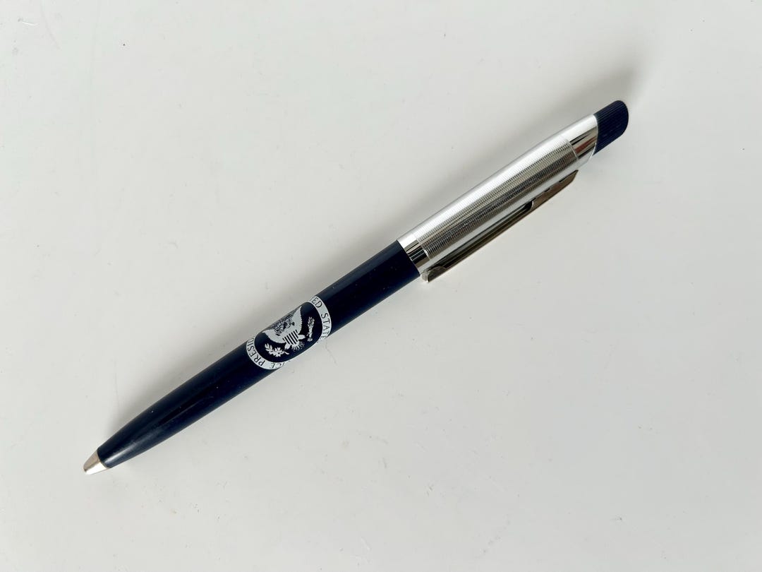 Rare George H Bush VP White House Retractable Pen (1980s) - Etsy