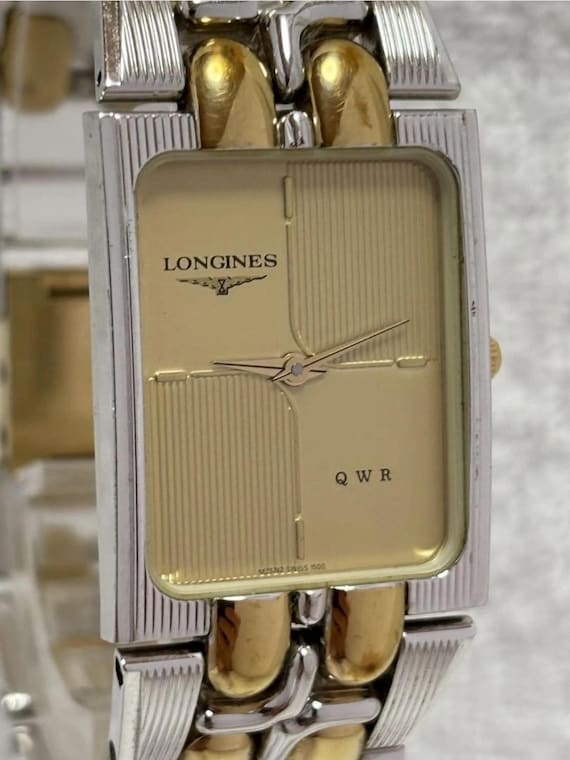 Vintage Longines Gemini Quartz Two-Tone Watch and Cas… - Gem
