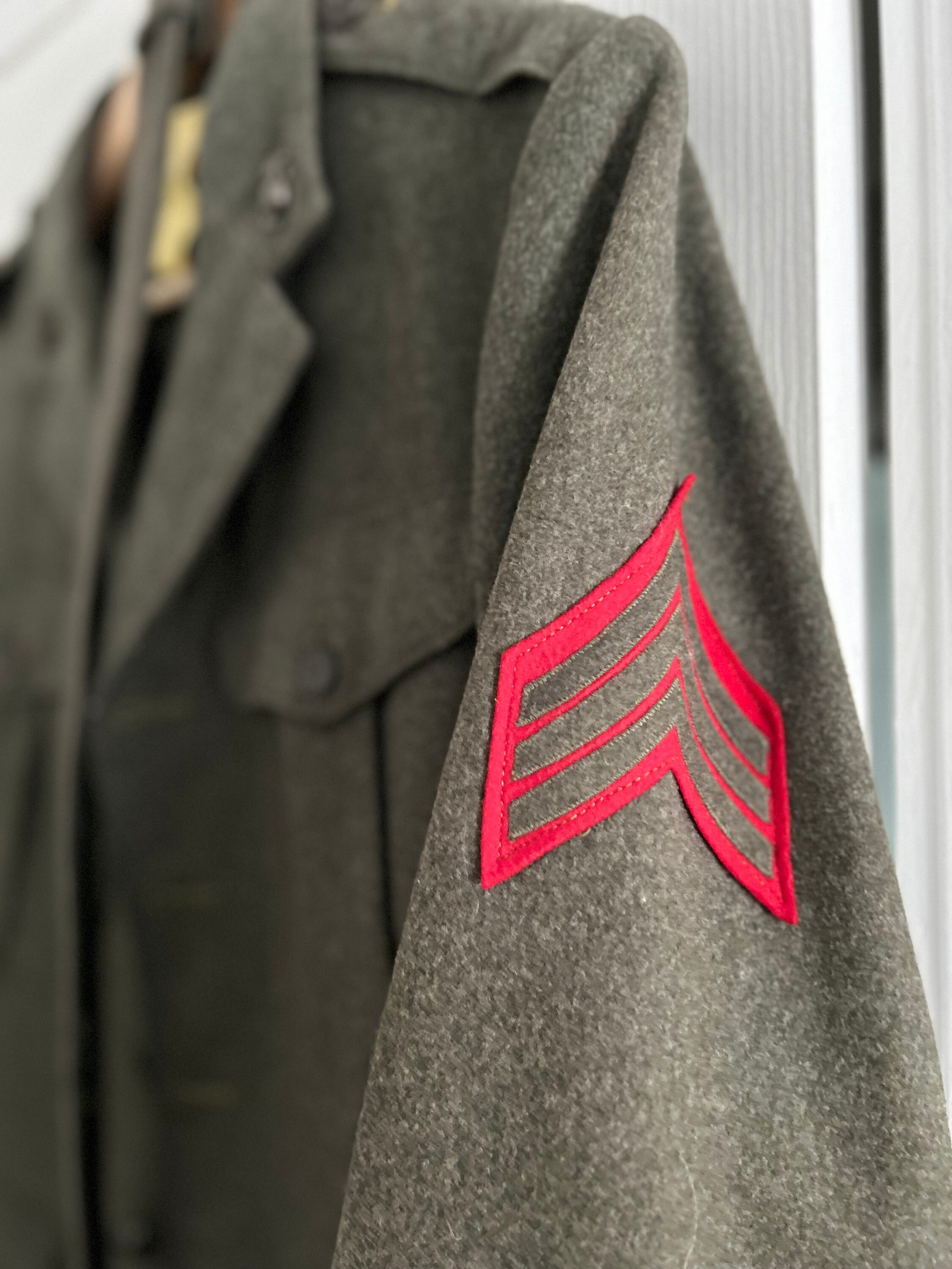 Vintage USMC Marine Corps Officer's Wool Formal Dress Uniform & Pants ...