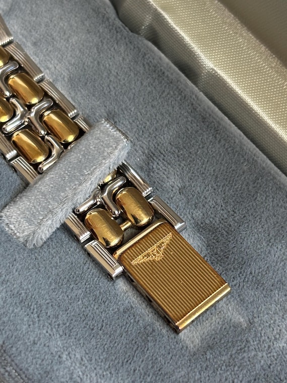 Vintage Longines Gemini Quartz Two-Tone Watch and Cas… - Gem
