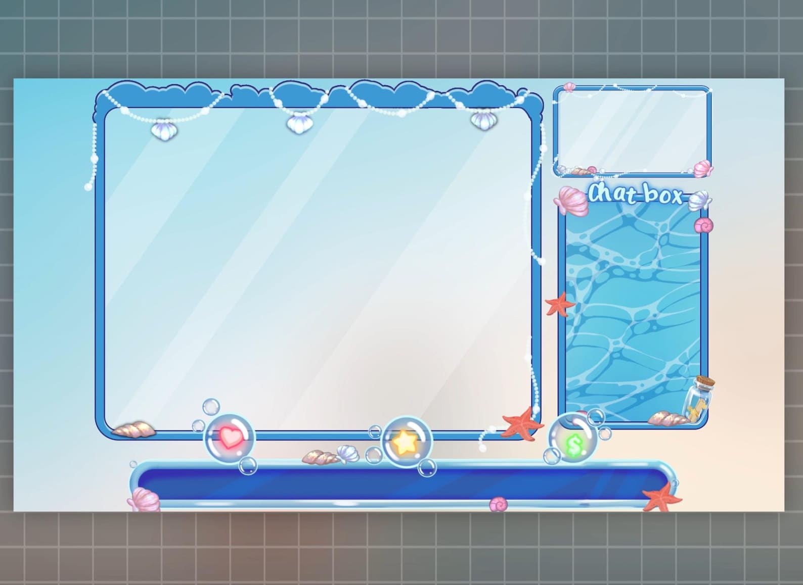 Full Package Summer Beach Twitch Overlays/ Ocean Aethetics Loading ...