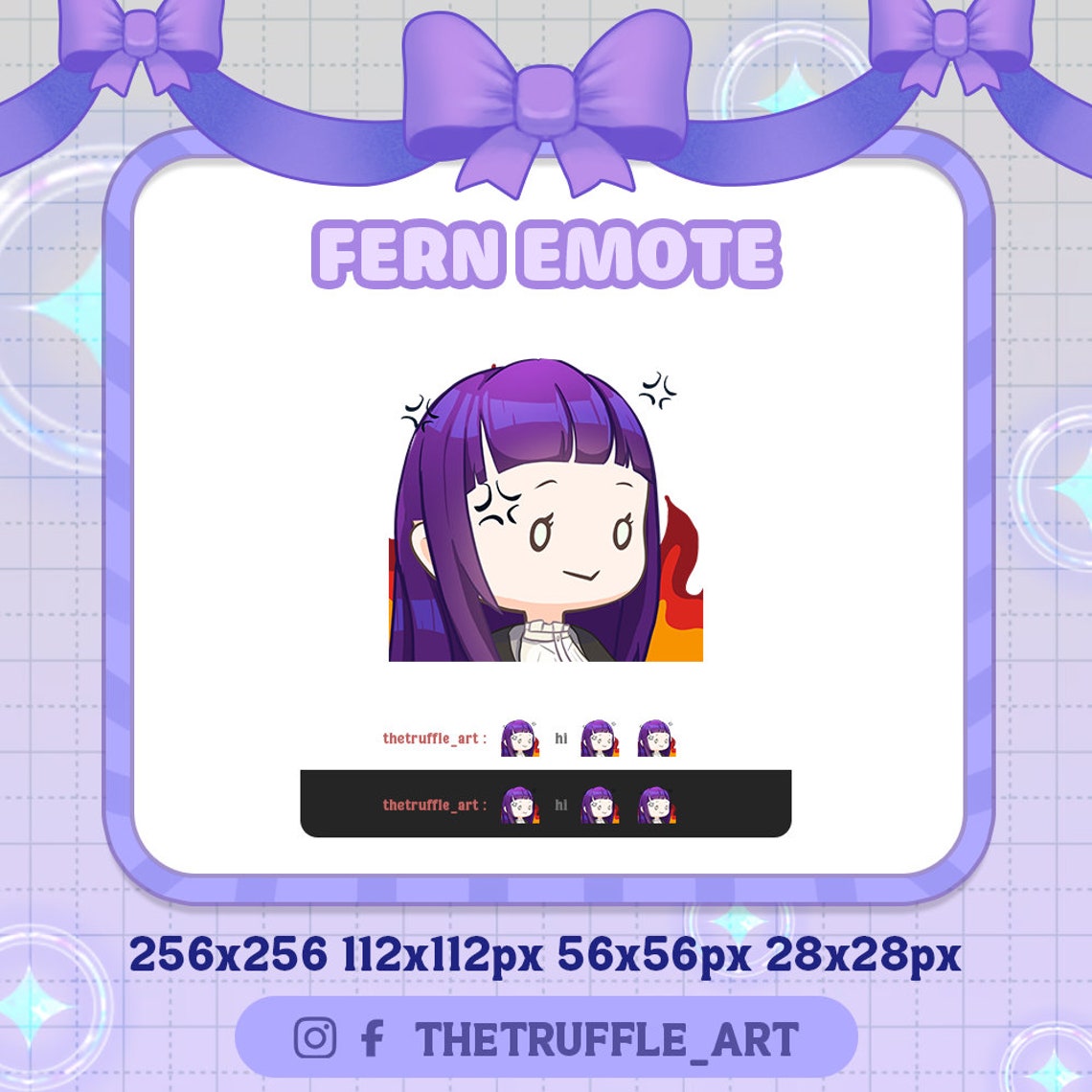 Angry Animated Emote, Fern Emote, Anime Emote, Animated Emote - Etsy