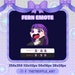 Scare Emote, Fern Emote, Anime Emote, Funny Emote, for Streamer ...