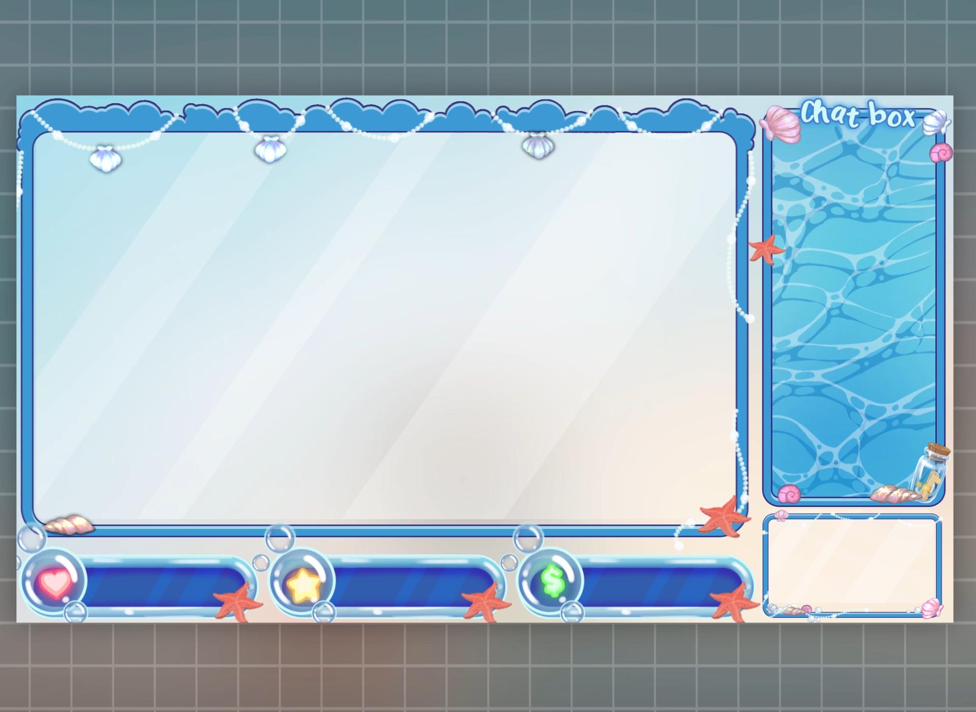 Full Package Summer Beach Twitch Overlays/ Ocean Aethetics Loading ...