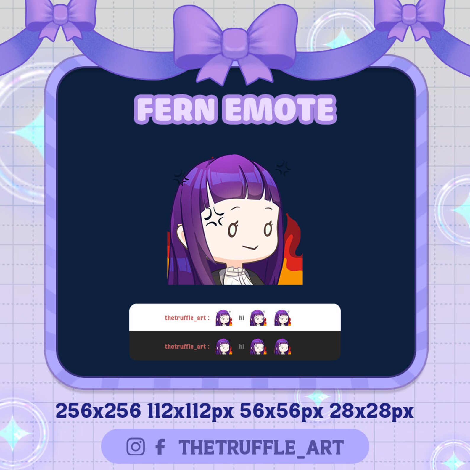 Angry Animated Emote, Fern Emote, Anime Emote, Animated Emote - Etsy