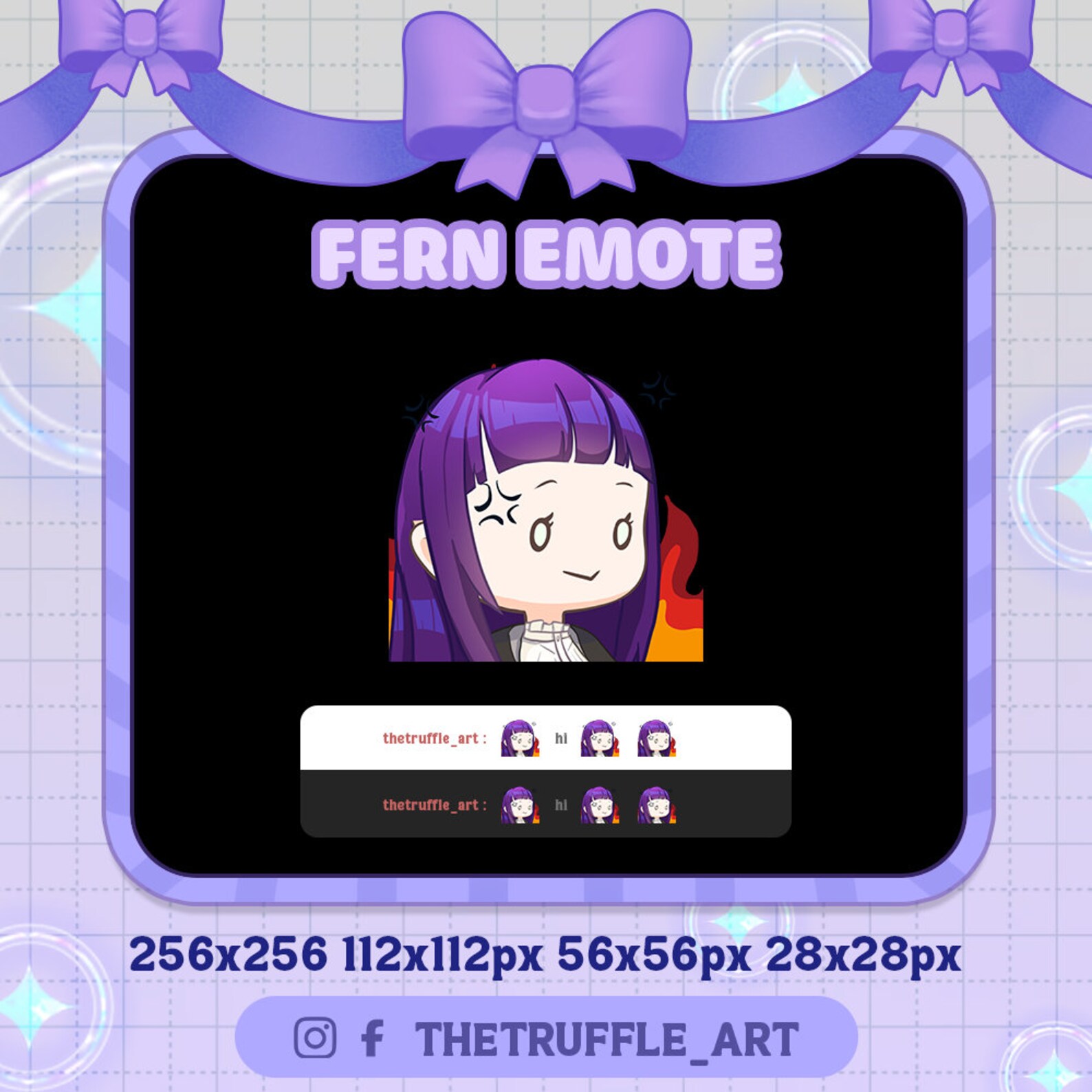 Angry Animated Emote, Fern Emote, Anime Emote, Animated Emote - Etsy